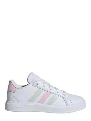 Adidas Grand Court Sneakers - Cloud White/crystal Jade/clear Pink