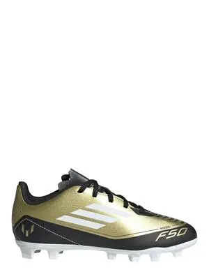 Adidas F50 Club Flexible Ground - Gold Metallic/cloud White/core Black