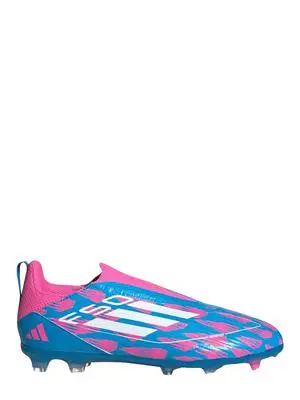 Adidas F50 League Laceless Ground - Solar Blue/cloud White/solar Pink