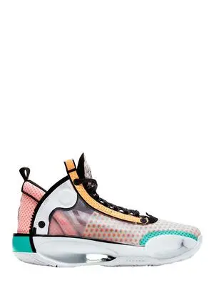 JORDAN Xxxiv Low Guo Ailun Pop Art Sneakers - White