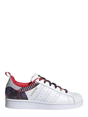 Adidas Superstar Chinese New Year Sneakers - Cloud White/scarelet Red
