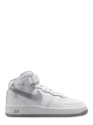 Nike Force 1 Mid Le Sneakers - White/wolf Grey