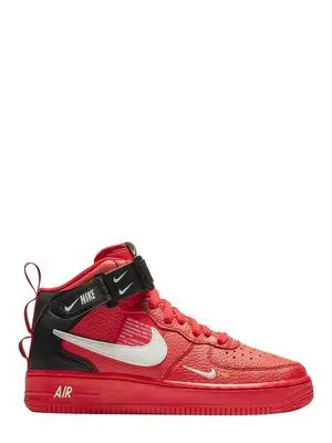 Nike Air Force 1 Mid Utility Sneakers University Red/whiteone-colorblackone-colortour Yellow