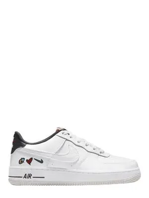 Nike Force 1 Low '07 Lv8 3 Peace, Love, Swoosh - White/university Red/university Gold