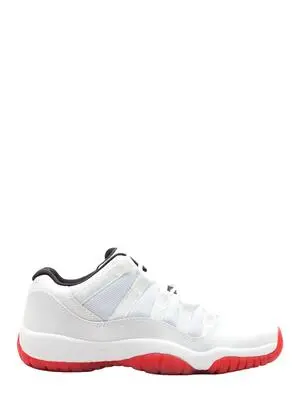 JORDAN 11 Retro Low Sneakers - White/varsity Red/black