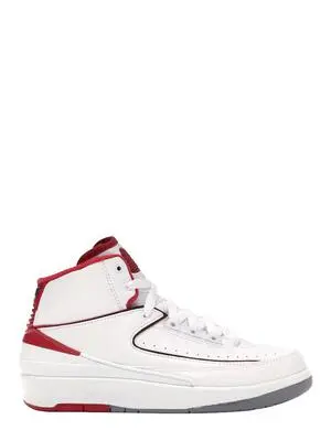 JORDAN 2 Retro - White/black/varsity Red