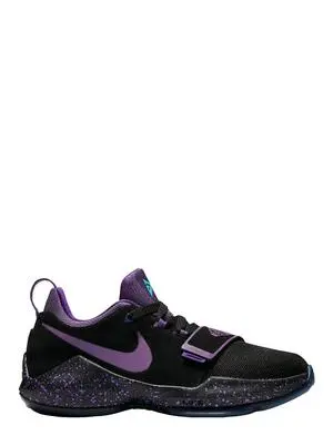Nike Pg 1 Score In Bunches Sneakers - Black/court Purple/hyper Grape