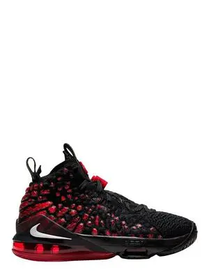 Nike Lebron 17 Infrared Gs Sneakers - Black/white/university Red