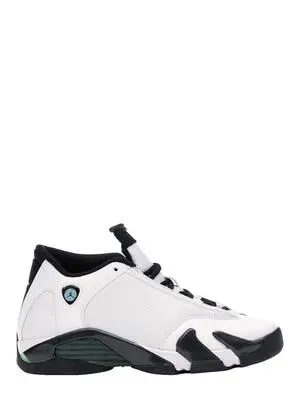 JORDAN 14 Retro Sneakers - White/oxidized Green/legend Blue