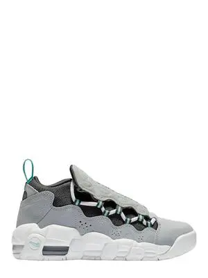 Nike Air More Money Sneakers - Wolf Grey/island Green/black