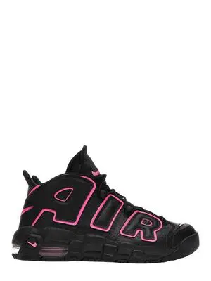 Nike Air More Uptempo Sneakers - Black/pink Blast