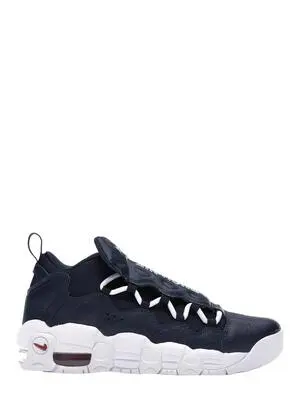 Nike Air More Money Sneakers - Obsidian/white/gym Red