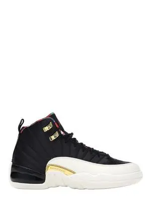 JORDAN 12 Retro Chinese New Year Gs - Black/true Red/sail