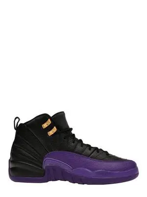 JORDAN 12 Retro High-top Sneakers - Black/field Purple/taxi