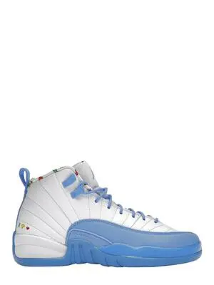 JORDAN Air Jordan 12 Retro Emoji (Gradeschool) White/lemon Venom/vivid Sulfur