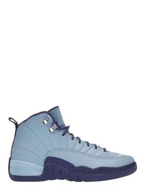 JORDAN 12 Retro Hornets - Blue Cap/metallic Silver/dark Purple Dust