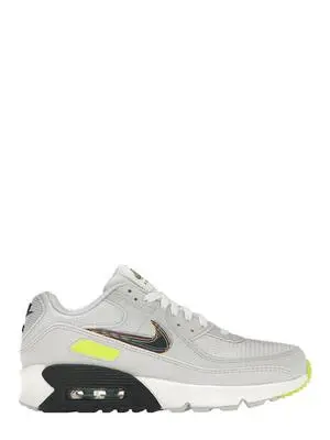 Nike Air Max 90 3d Swoosh Sneakers - White/blackened Blue/volt