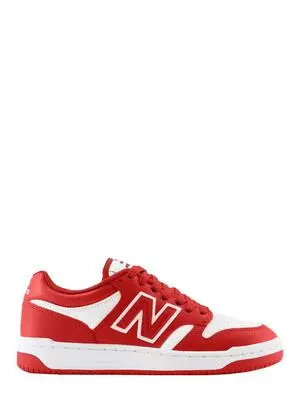 NEW BALANCE 480 Sneakers - White/red