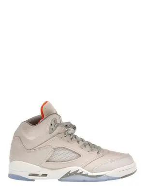 JORDAN 5 Retro Se Craft Sneakers - Light Orewood Brown/safety Orange/flat Pewter