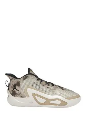 JORDAN Tatum 1 Tunnel Walk Sneakers - Fossil/sesame/electric Green
