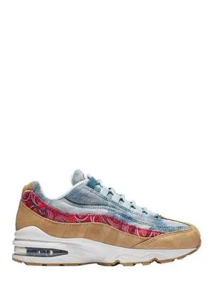 Nike Max 95 Sneakers - Particle Beige/university Red/thunderstorm