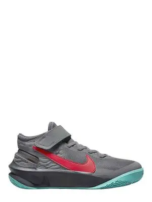 Nike Team Hustle D 10 Flyease Sneakers - Smoke Grey/dark Smoke Grey/washed Teal