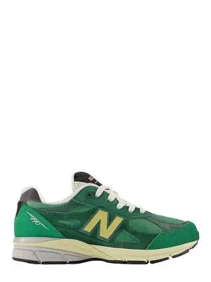 NEW BALANCE 990v3 Sneakers - Varsity Green/team Forest Green