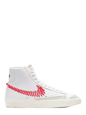 Nike Blazer Mid 77 Vintage Zig Zag Summit Sneakers - White/sail/summit White