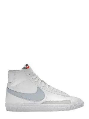 Nike Blazer Mid Gs Sneakers - White/celestine Blue