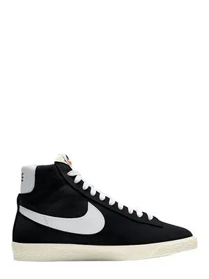Nike Blazer Mid Suede Sneakers Black/white/sail