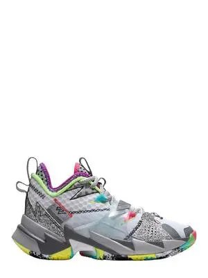 JORDAN Why Not Zer0.3 Zer0 Noise Sneakers - White/cool Grey