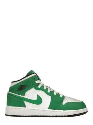 JORDAN Jordan 1 Mid Lucky Green/Black/White Lucky Green/black/white