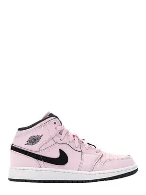 JORDAN Jordan 1 Mid Sneakers Pink Foam/black/white