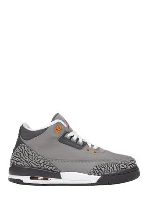 JORDAN Air Jordan 3 Retro Cool Grey Sneakers Silver/sport Red/light Graphite