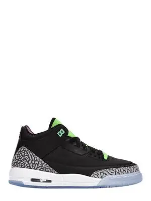 JORDAN Jordan 3 Retro Electric Green GS Black/white/electric Green