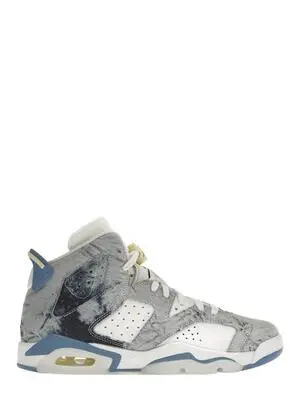 JORDAN 6 Retro Washed Denim - White/dutch Blue/citron