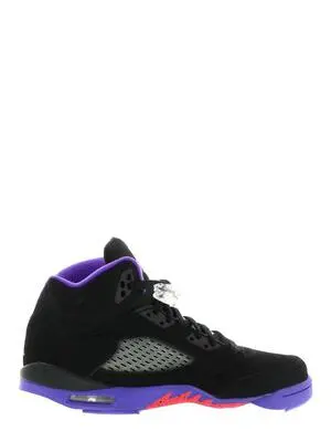 JORDAN 5 Retro - Black/ember Glow/fierce Purple