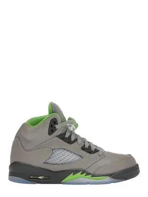 JORDAN 5 Retro Green Bean - Silver/green Bean/flint Grey