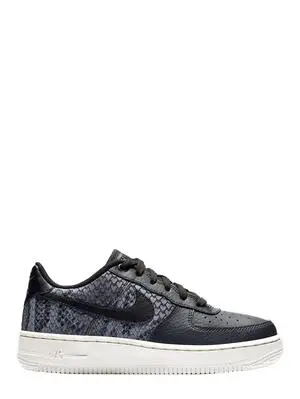 Nike Air Force 1 Low Top Sneakers - Anthracite/black/white