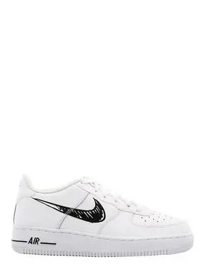 Nike Air Force 1 Low Sketch Sneakers White/black