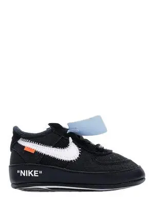Nike Air Force 1 Low Off-white Sneakers - Black/white/cone