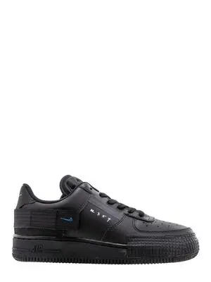 Nike Air Force 1 Low Type Sneakers Black/photo Blue/platinum Tint