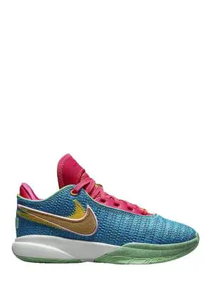 Nike Lebron 20 Fruity Pebbles Sneakers - Laser Blue/hyper Pink/green Glow