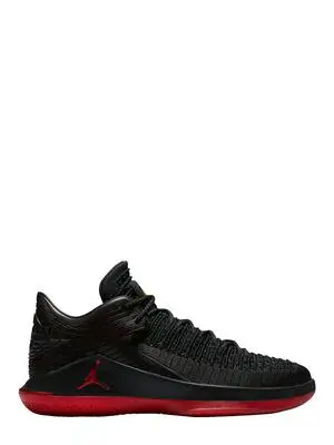 JORDAN Xxxii Low Last Shot Sneakers - Black/gym Red/tour Yellow