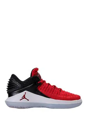 JORDAN Xxxii Low Sneakers - University Red/black/metallic Silver