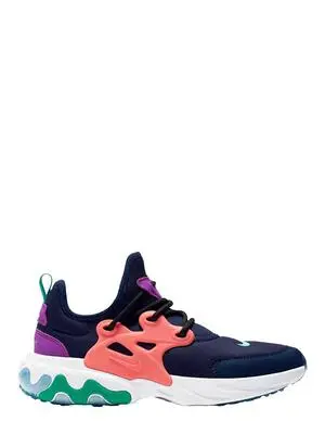 Nike React Presto Sneakers - Midnight Navy Blue/magic Ember/vivid Purple
