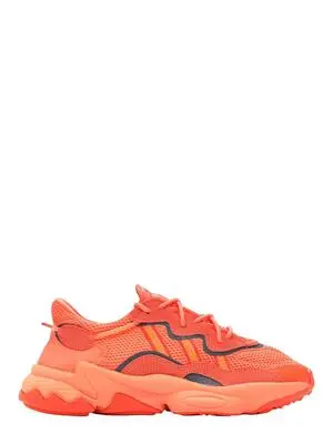 Adidas Ozweego Lace Up Sneakers - Hi/res Coral/semi Coral