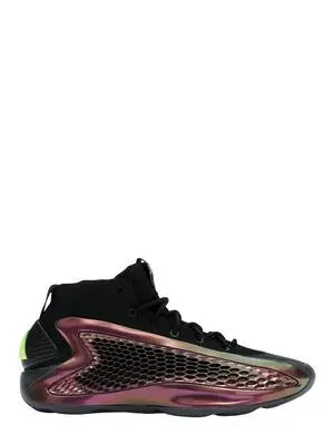 Adidas Ae 1 Allstar Sneakers - Metallic Burgundy/black/lime Green