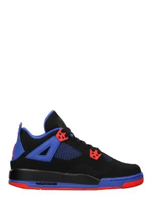 JORDAN 4 Retro Sneakers - Black/safety Orange/game Royal