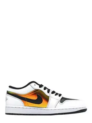 JORDAN Jordan 1 Low Sneakers White/black/metallic Gold